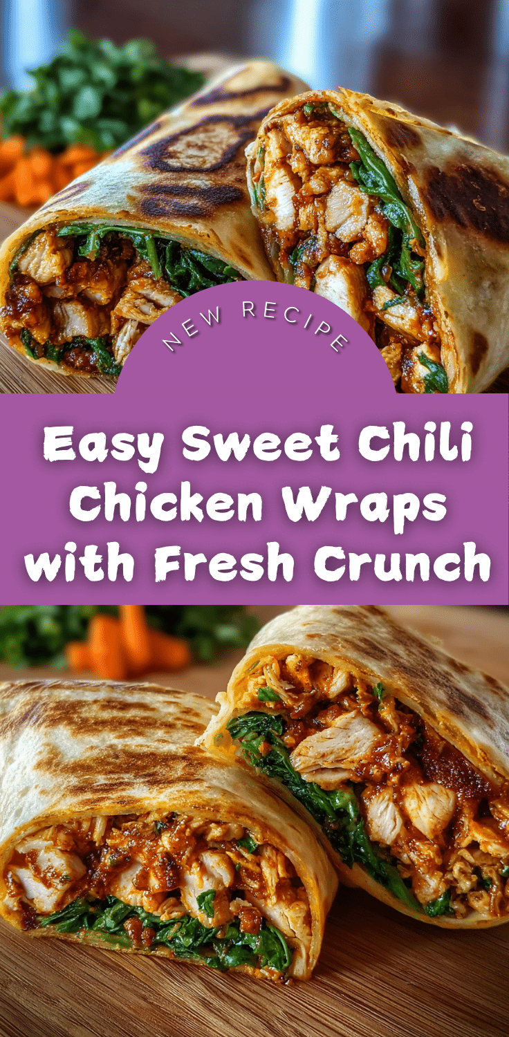 Sweet Chili Chicken Wraps: Flavorful & Quick Lunch Delight