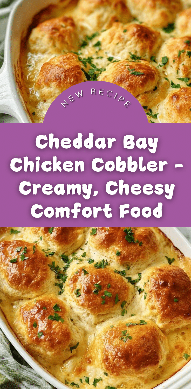 Cheddar Bay Chicken Cobbler: Easy, Cheesy Chicken Bake