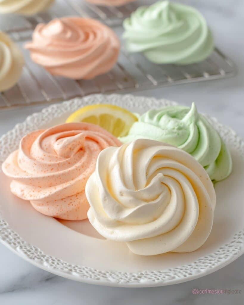 Easy Jello Meringue Cookies - Light & Colorful Treats