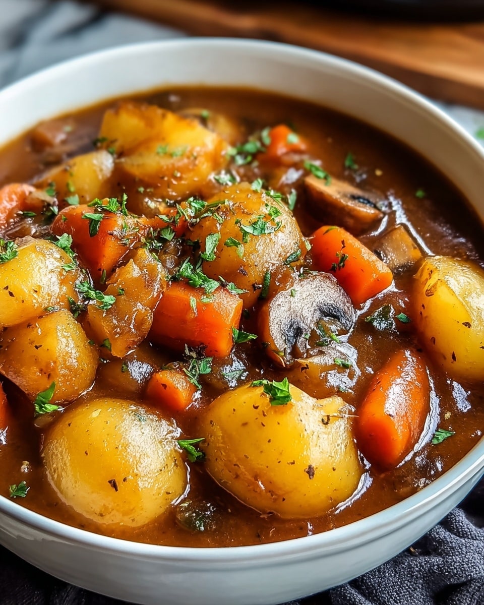 Irish Vegetarian Stew - Hearty Meat-Free Irish Dish
